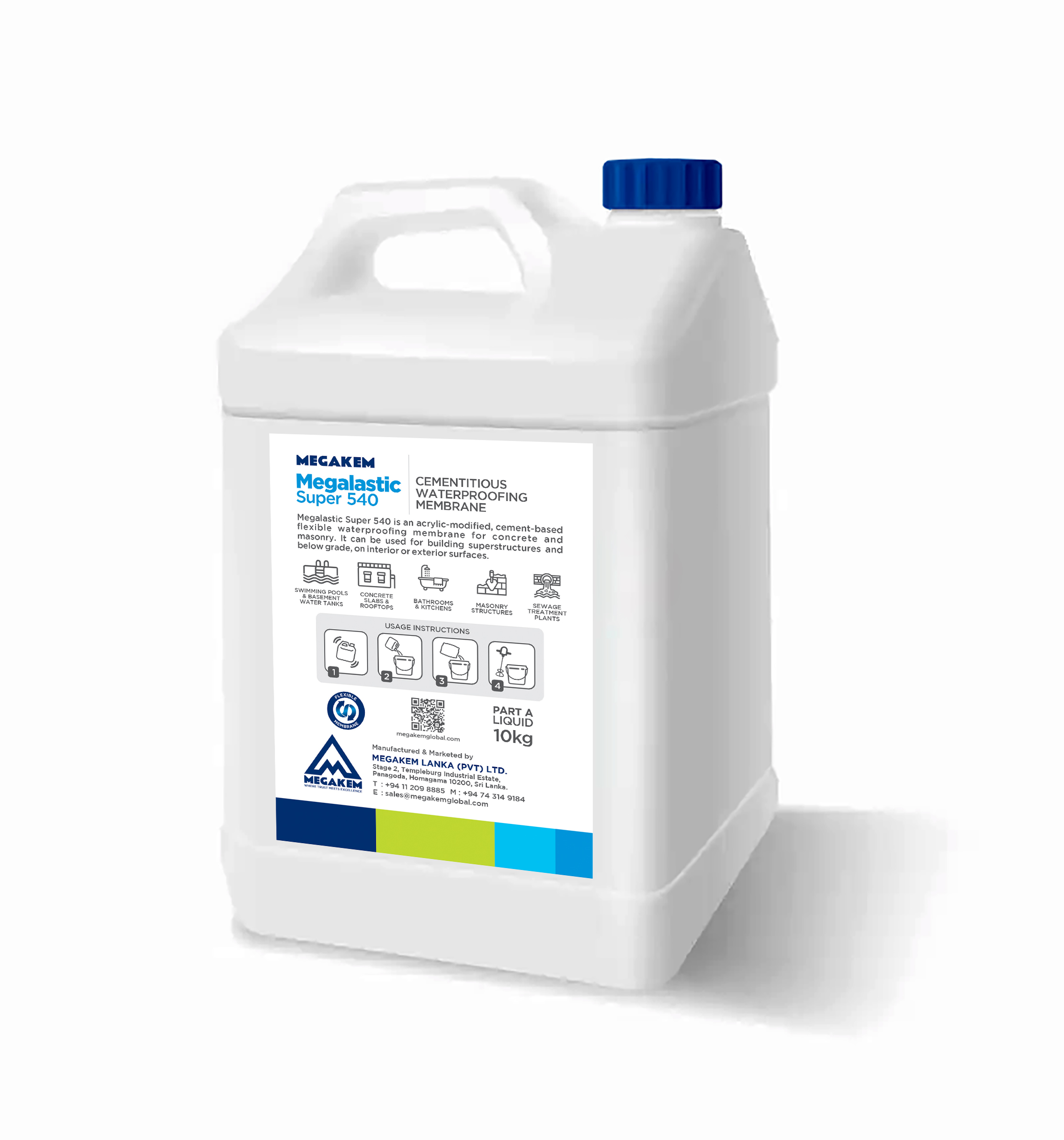 Waterproofing Solutions and Water-Stops - MEGAKEM